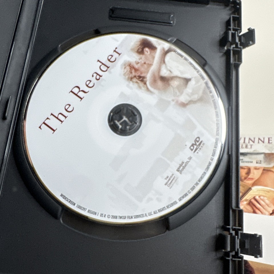 The Reader (DVD, 2008) Kate Winslet Ralph Fiennes Rare Slipcover ...