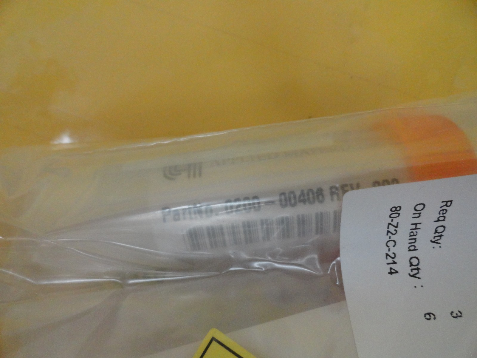 AMAT Applied Materials 1868624 200mm Pre Clean II Kit 0200-00218 0021 ...