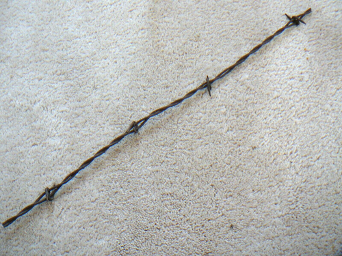 Haish's Large Original ESS Barb on Two Lines - ANTIQUE BARBED BARB ...