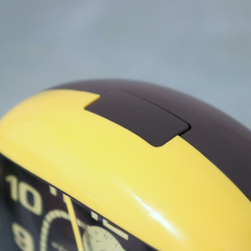 WEHRLE COMMODORE DUPLEX COMMANDER SUPER RARE MODEL! Mantel Alarm Clock ...