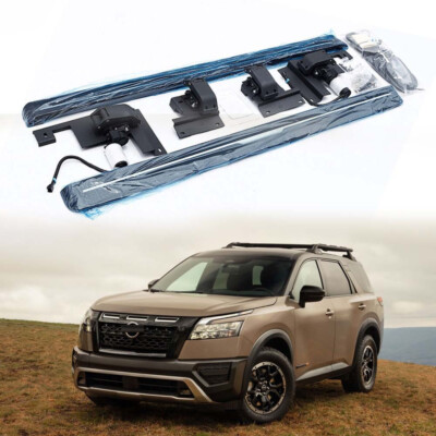 Fit 2024 Nissan Pathfinder Power Electric Running Board Deployable Side ...