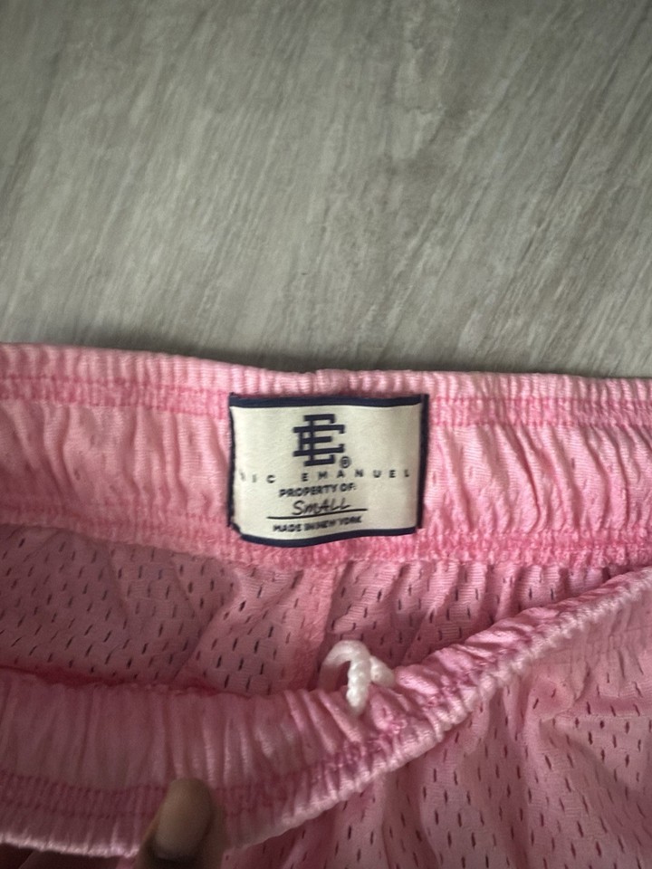 Pink Eric Emmanuel EE ShortsSize Small 100% Authentic comes with ...