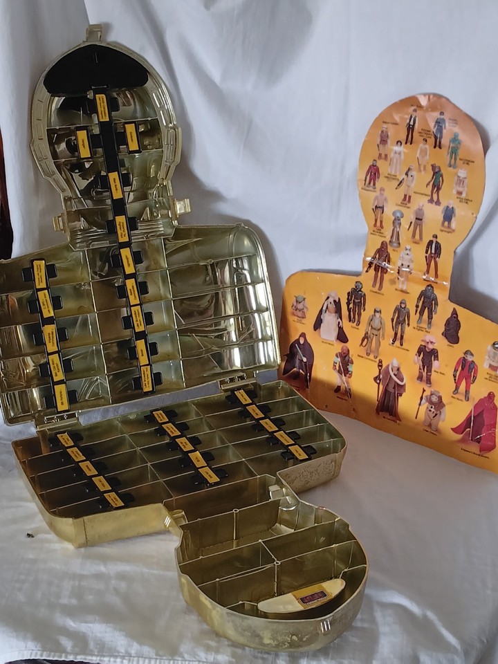 1980s Star Wars C3P0 Action Figure Carry Case | eBay