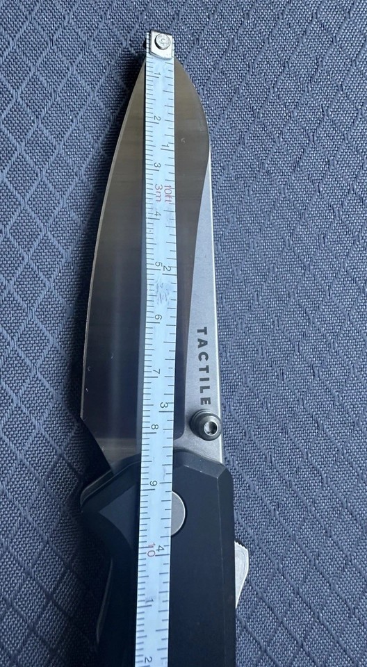 Tactile Knife Co Chupacabra Stonewash MagnaCut Blade Black Aluminum | eBay