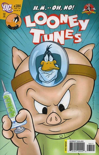Looney Tunes (DC) #184 VF/NM; DC | Menacing Doctor Porky Pig - we ...