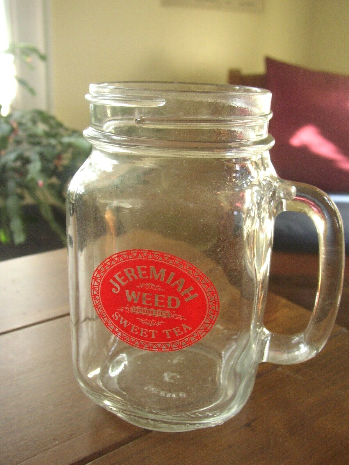 Jeremiah Weed Glass Jar Mug | eBay