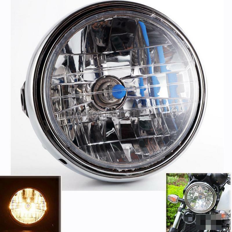 7" Motorcycle Headlight for Honda CB400 400F CB500 CB500F Interceptor ...