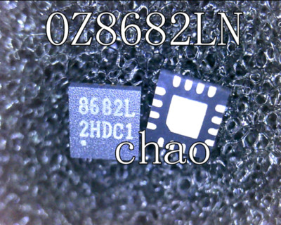 5pcs OZ8682LN-C1-0-TR OZ8682L B682L 8G82L 86B2L 8682L OZ8682LN QFN16 IC ...