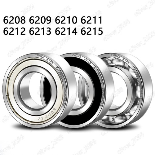 6208 6209 6210 6211 6212 6213 6214 6215 ZZ RS Deep Groove Ball Bearings ...