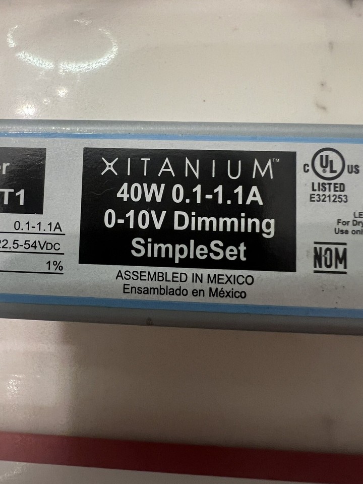 Bodine BSL3102WM LED Emergency Driver Class 2 Output + ADVANCE ...