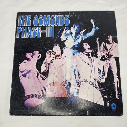 THE OSMONDS - Phase-III LP Vinyl Record VG+ | eBay