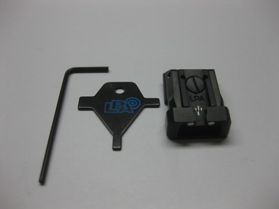 LPA MIM REAR SIGHT For Crosman Guns with a Steel Breech 2240 2250 1322 ...