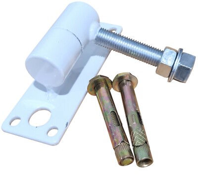 Hinges Pivot suit Most Gates 180 swing Heavy Duty Hinge BLACK WHITE ...