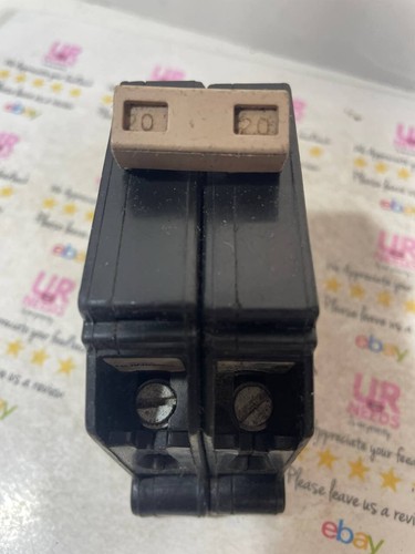 Cutler-Hammer CH220 CHF220 2 Pole 20 Amp Type CH Circuit Breaker ...