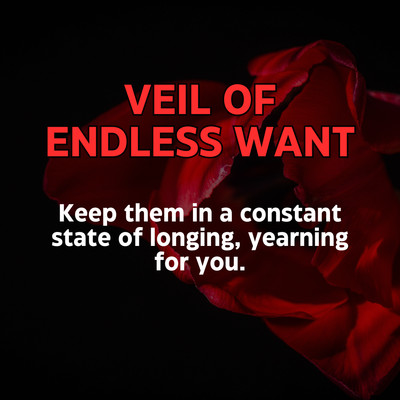 Veil of Endless Want Love Spell | Black Magic Ritual for Constant ...