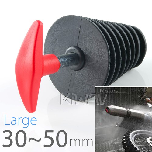 KiWAV motorcycle dirt bike ATV exhaust Muffler Plug Large 4 stroke 30 ...