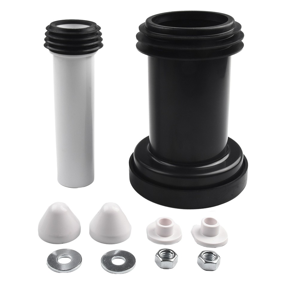 For Geberit Duofix Cistern Wall Hung WC Frame Pan Connection Pipe Satin ...