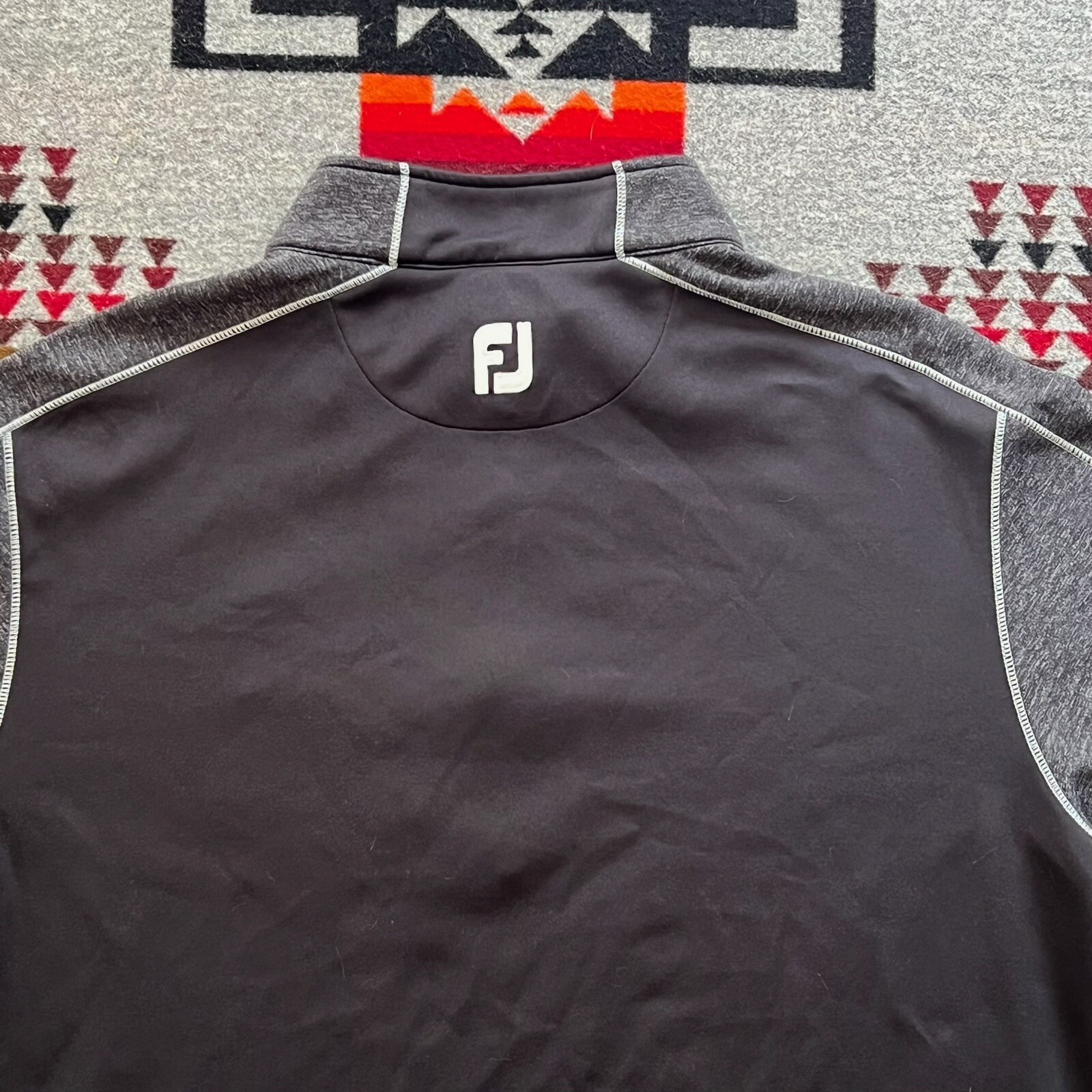 FootJoy 1/4 Zip Golf Pullover Jacket Springfield Coun… - Gem