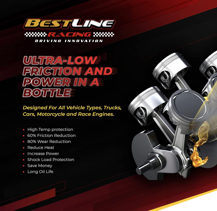 NEW BestLine Racing Diamond Nano-Lube Car Truck Engine Oil Treatment ...