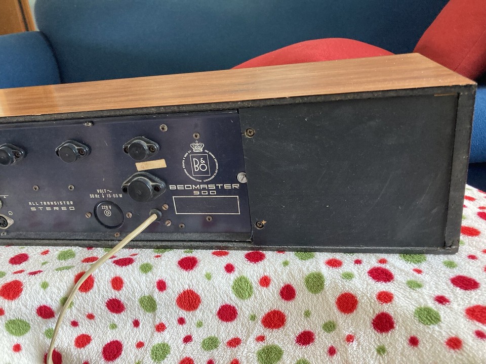 Vintage Bang & Olufsen B&O Beomaster 900 Mid Century Modern table Radio ...