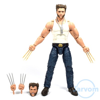 Marvel Legends 6" 20th X-Men Movie Amazon Wolverine Tank Top Loose ...