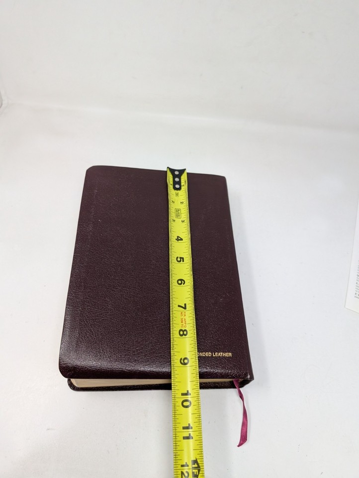 1997 NKJV Thompson Chain Reference Study Bible Burgundy Leather Nelson ...