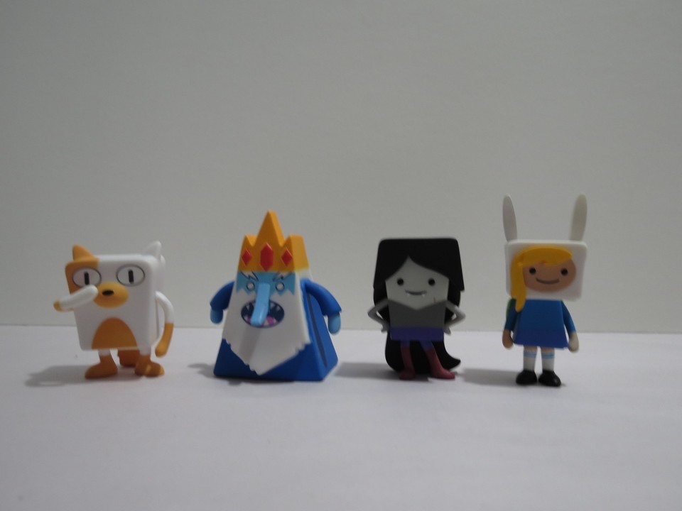 4 Cartoon Network Adventure Time Funko Mystery Mini Cat/Fionna | eBay