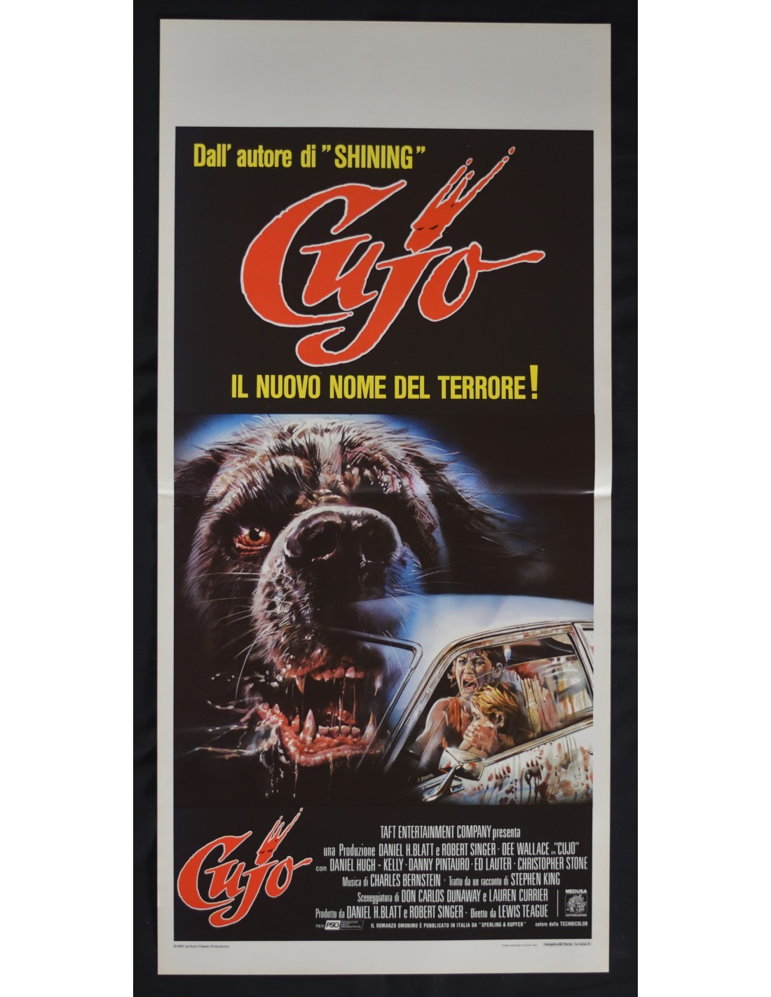 Plakat Cujo 1983 Stephen König Lewis Teague Dee Wallace Horror B34 ...