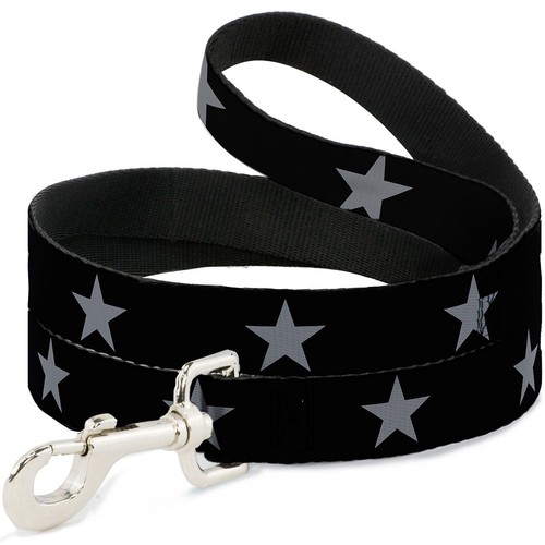 Dog Leash Star Black/Silver WIDE 1.5" 700146929912| eBay