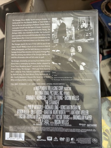 The Stranger [New DVD] (case Ware) 887090136716| eBay