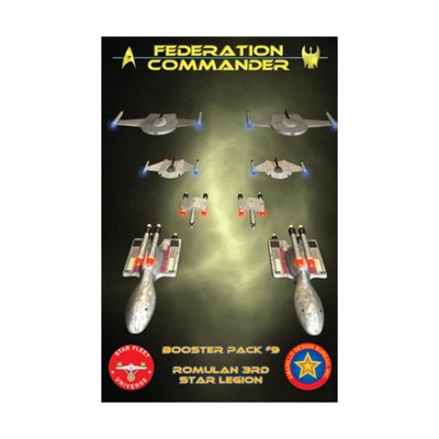 ADB Federation Commander Booster Pack #9 - Romulan 3rd Star Legion Bag ...