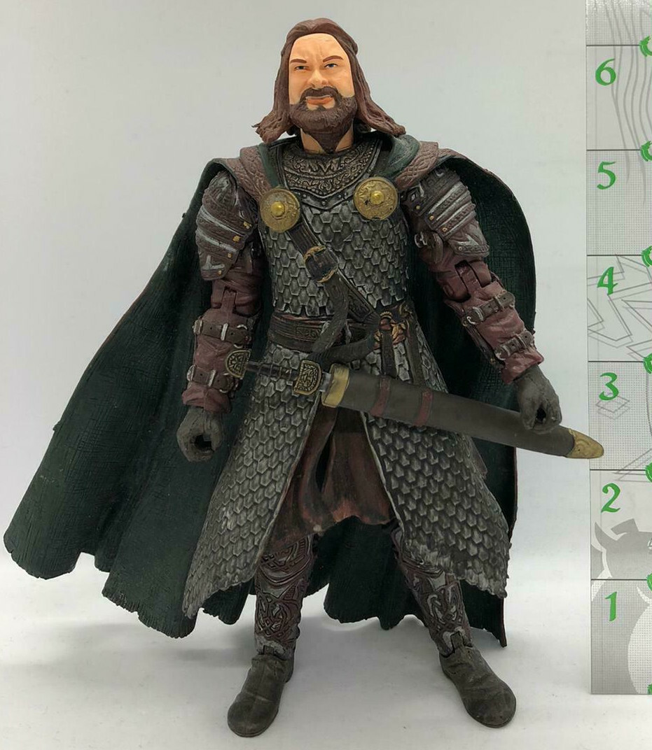 Rohan Captain Gamling action figure MINT out of box Lord of the Ring ...
