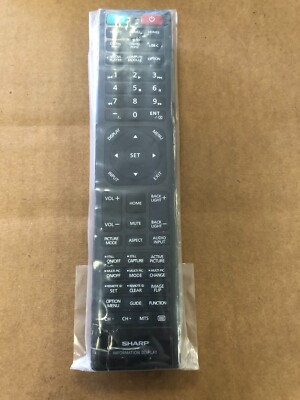 NEW ORIGINAL SHARP Remote Control | eBay