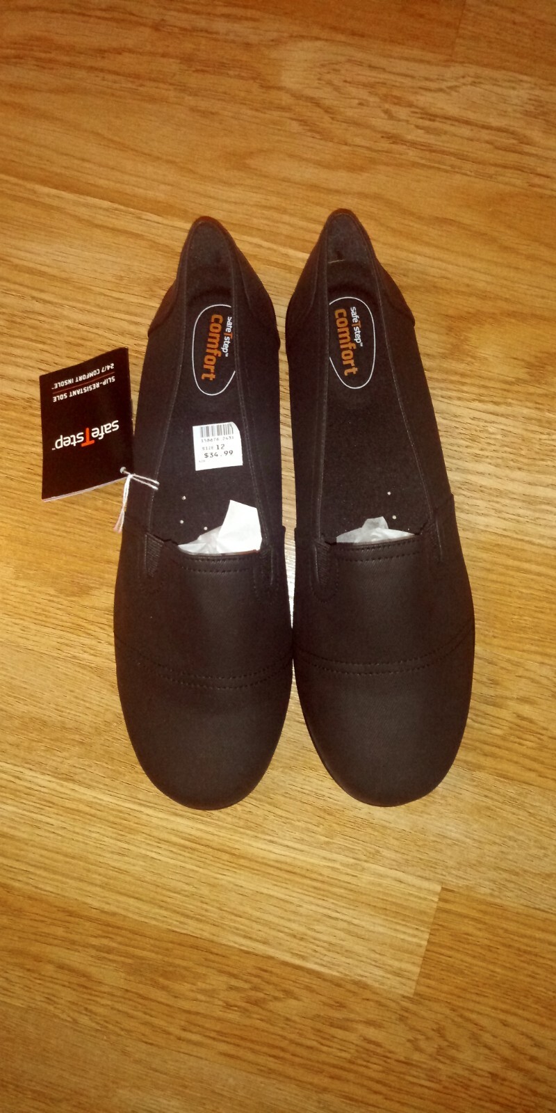 Safe T Step SafeTstep Women's Resistant, Confort Slip-On Shoes Size 12 ...