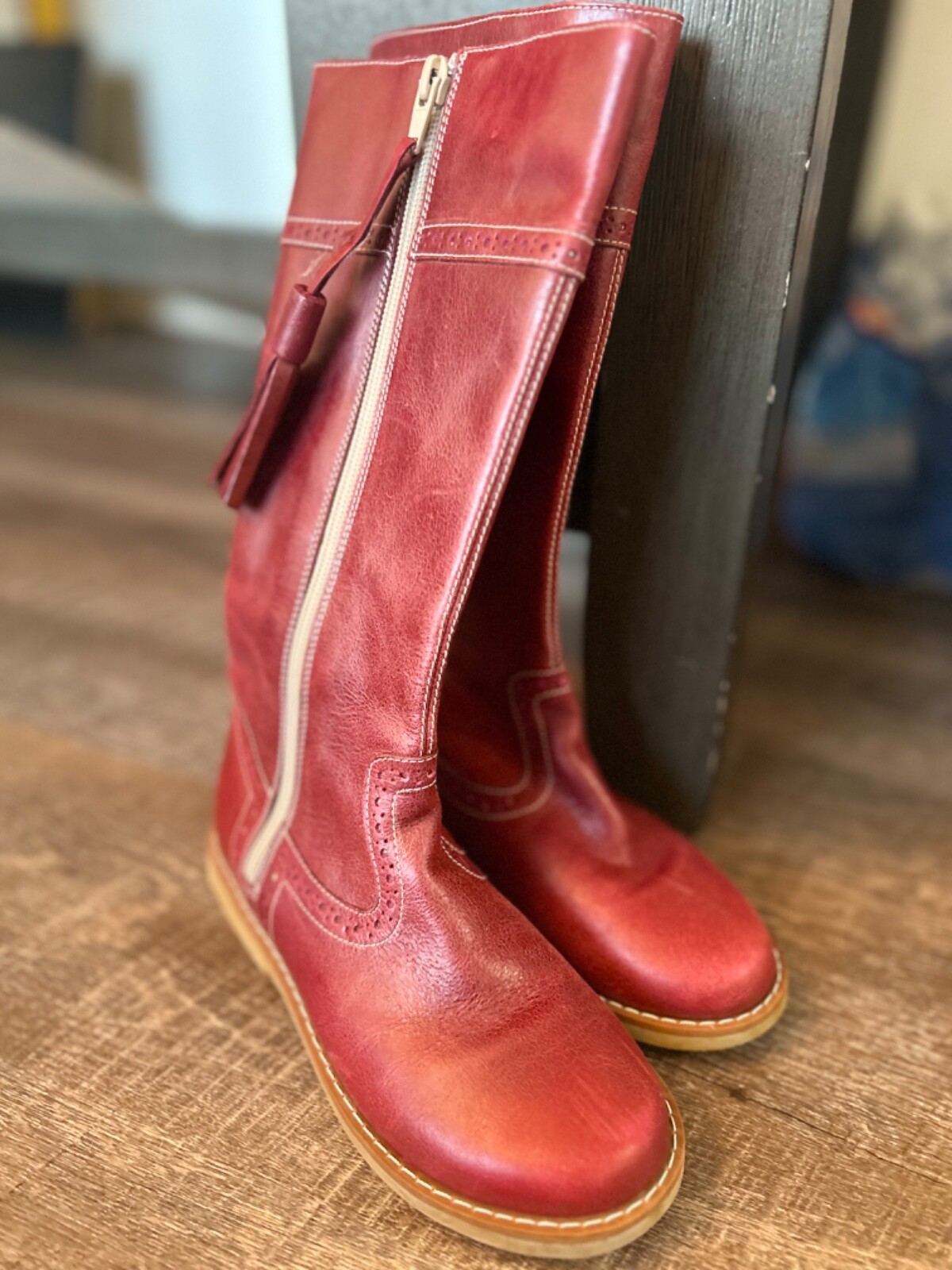 Elephantito Youth 1 Girls Red Boots | eBay