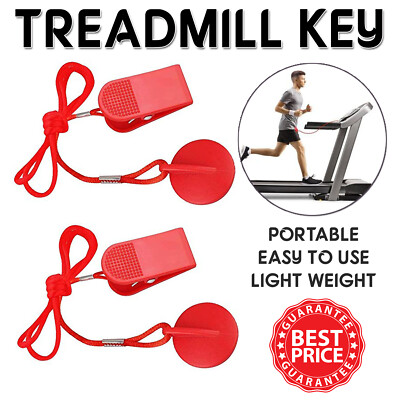 RED MAGNETIC TREADMILL RUNNING MACHINE SAFETY KEY TAG REPLACEMENT UK ...