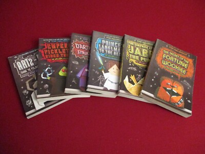 6 STAR WARS Origami Yoda Books by Tom Angleberger ~ Darth Paper Strikes ...