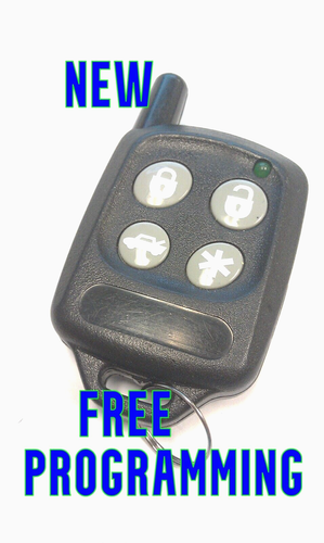 NEW GALAXY 434MHZ GREEN LED KEYLESS REMOTE START KEY FOB ALARM ...