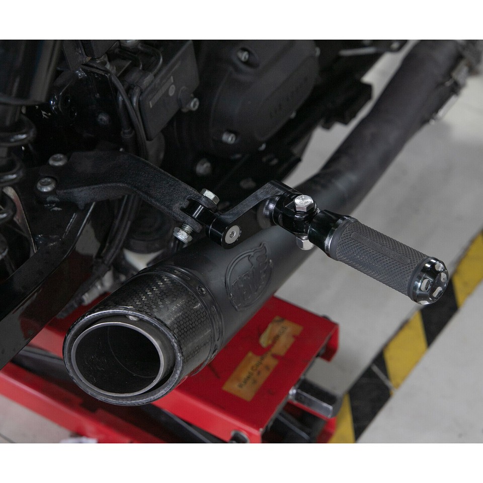 CNC Male Mount Footpeg Foot Pegs Extensions for Harley Dyna Wide Glide ...