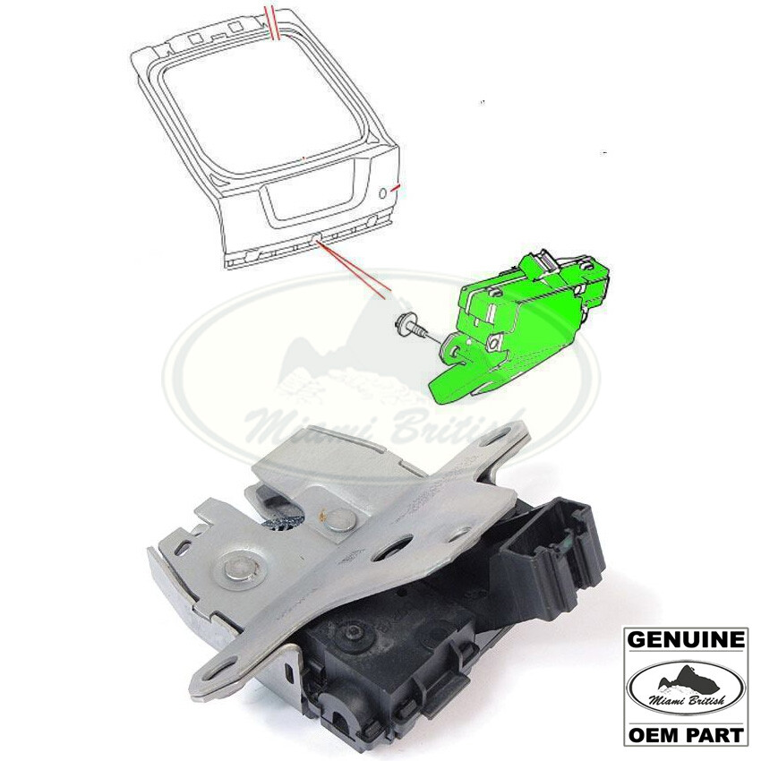 2006-2011 Land Rover Range Sport Rear Door Tail Gate Lower Latch ...