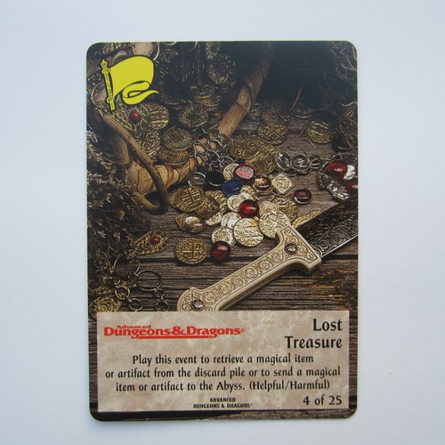 TSR Spellfire CCG Ultra Rare UR Chase Card - Lost Treasure 4/25 | eBay