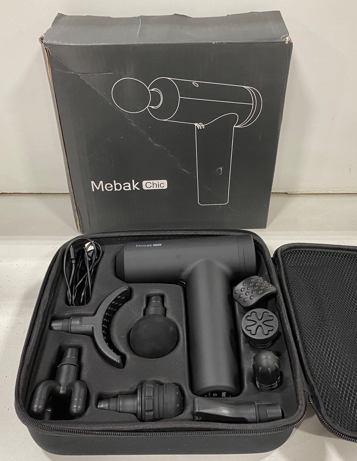 Massage Gun 5 Speeds 3 Auto Modes Quiet for Gym Office Home Mebak Chic for sale online | eBay
