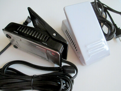 KENMORE cl148. 158 & 385 Foot Control / Pedal with 3 prong cord * Black ...