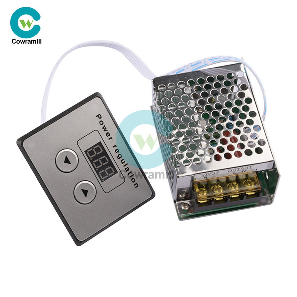 AC 220V 4000W SCR Controller Thyristor Digital Control Voltage ...