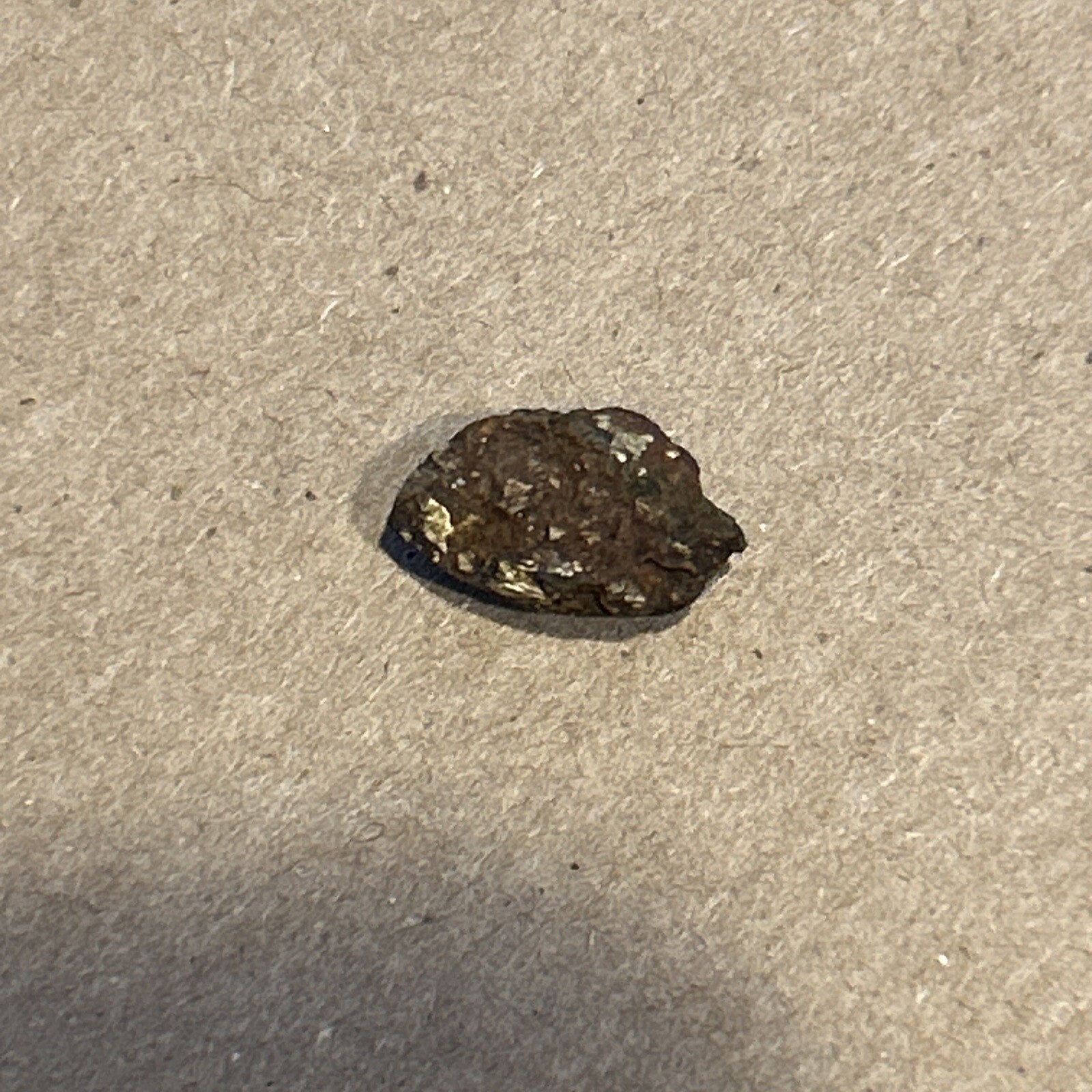 .7 grams Gold Ore Mineralized Specimen, Gold Ore, Quartz, crystalline ...