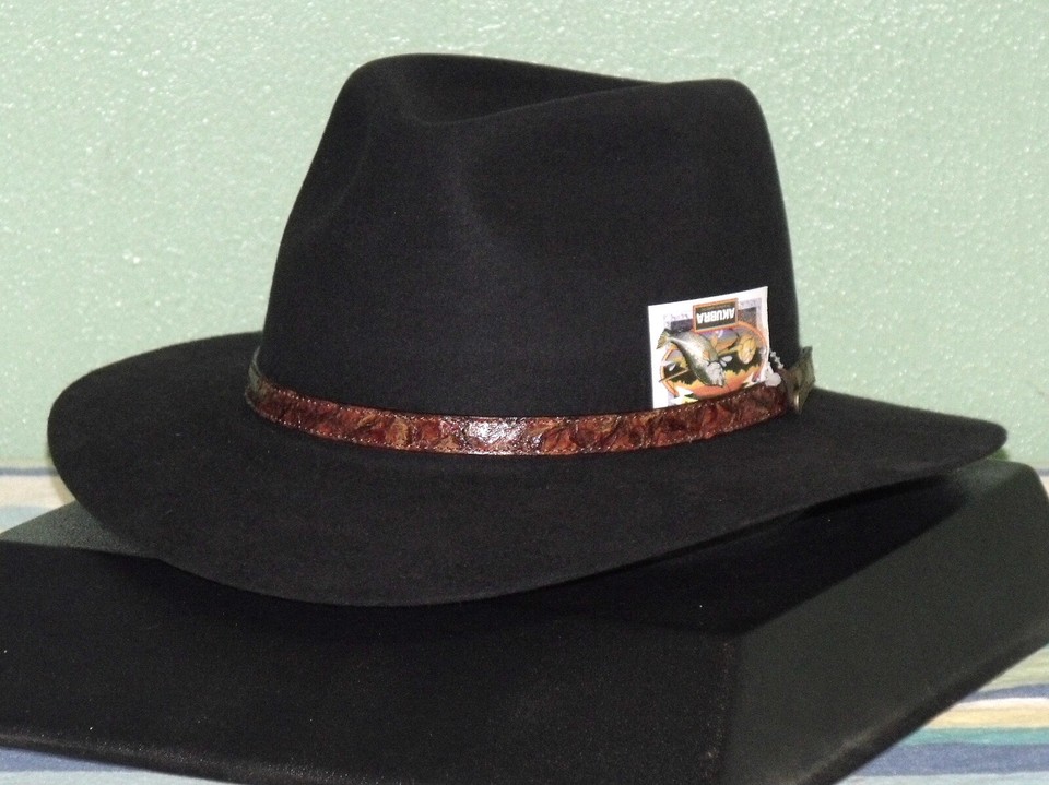 AKUBRA BANJO PATERSON PREMIUM FUR FELT AUSSIE TOWN AND COUNTRY HAT | eBay