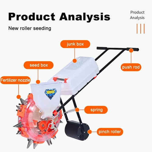 Multi-Functional Roller Seeder: Compact Agricultural Precision Planter ...