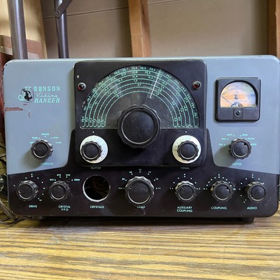 Johnson VIKING RANGER Transmitter HAM Radio Untested | eBay