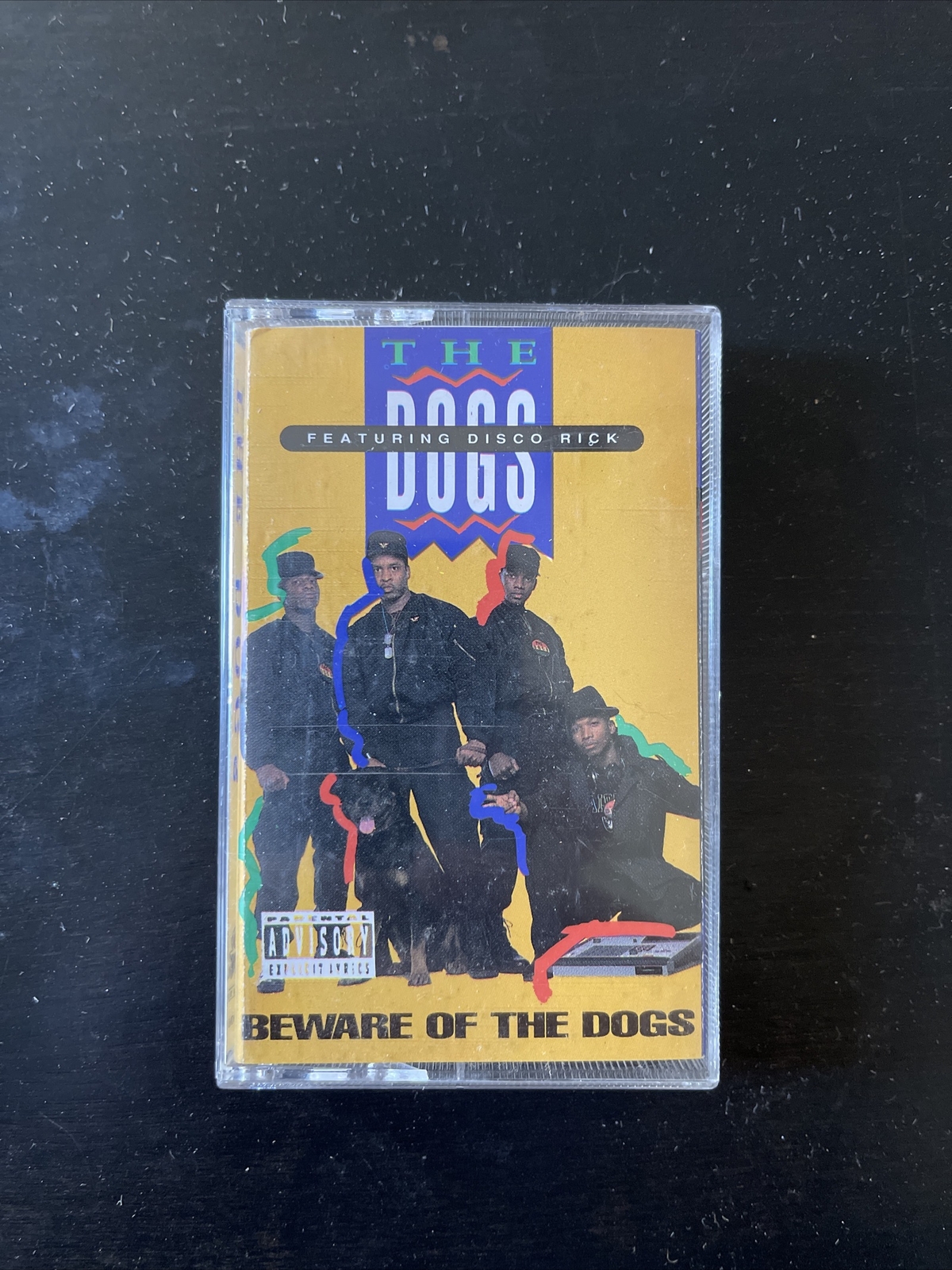 Used The Dogs featuring Disco Rick Beware of the Dogs cassette 1991 ...