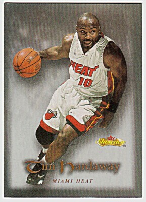 2000-01 FLEER SHOWCASE #77 TIM HARDAWAY Miami Heat Basketball Card | eBay